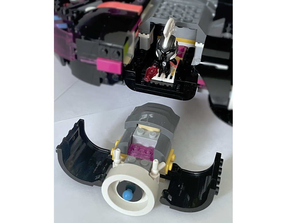 LEGO MOC-237651 Nightmare Orca Falcon (71500 Nightmare Shark Submarine ...