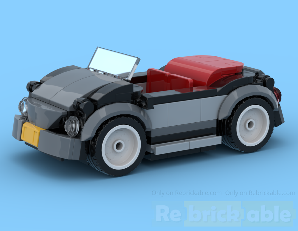 LEGO MOC Gina, black version by Legoautohaus | Rebrickable - Build with ...