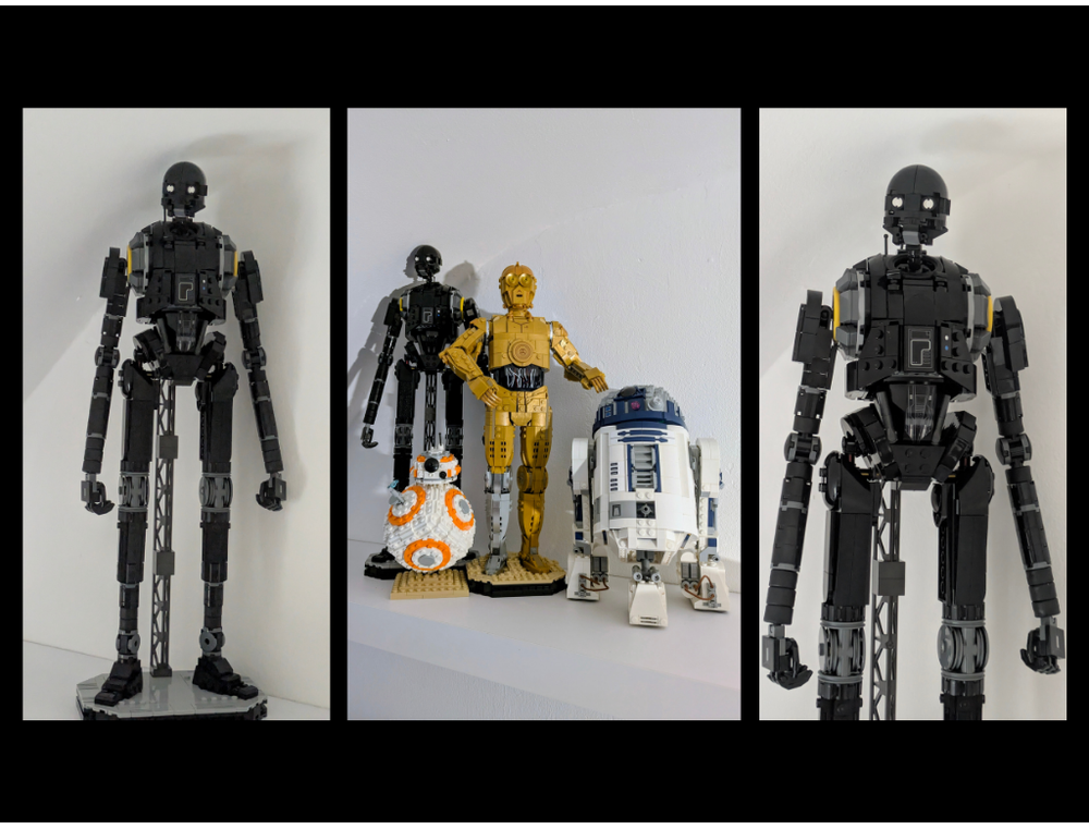 LEGO MOC 75434 K-2S0 Security Droid Mods by FritesAuFour | Rebrickable ...