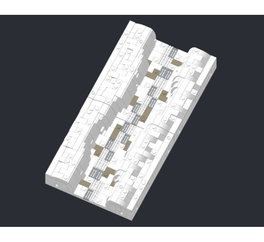 LEGO MOC-237694 Hoth trench straight by BanthaBricks2022 | Rebrickable ...