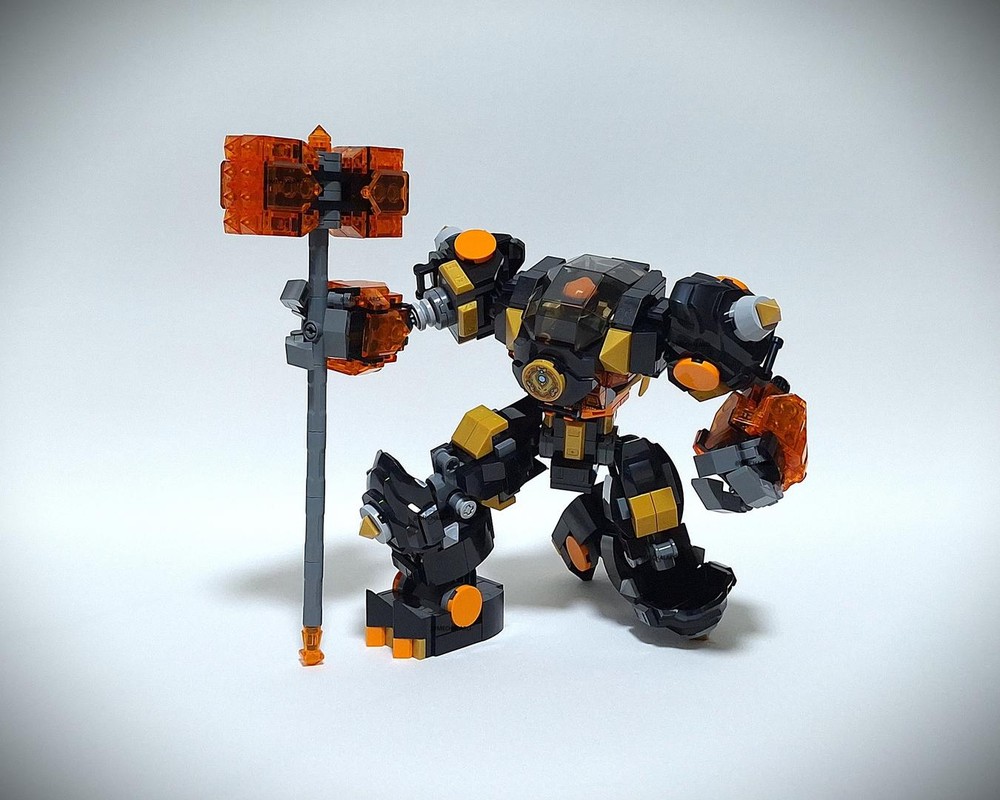 LEGO MOC-237699 Cole's Upgraded Elemental Earth Mech v1.0 by Mechalaro ...