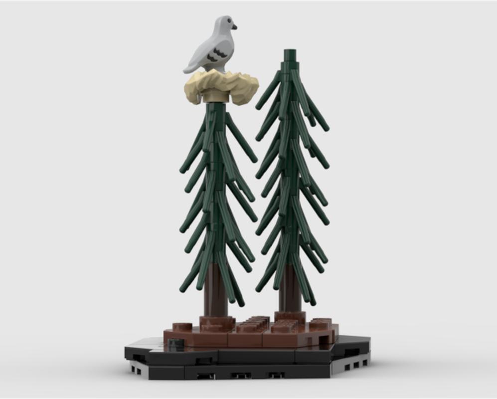 LEGO MOC-237716 Pine Forest by CrazyBrick123 | Rebrickable - Build with ...