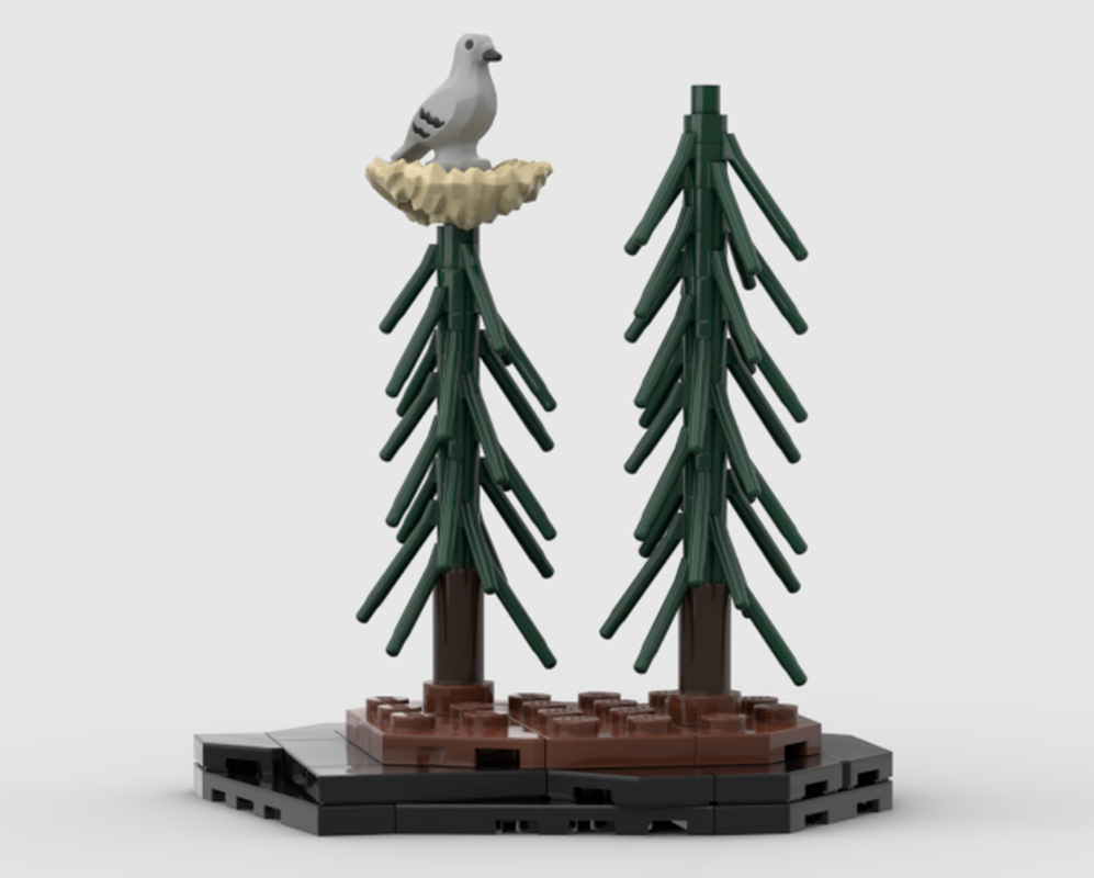 LEGO MOC-237716 Pine Forest by CrazyBrick123 | Rebrickable - Build with ...