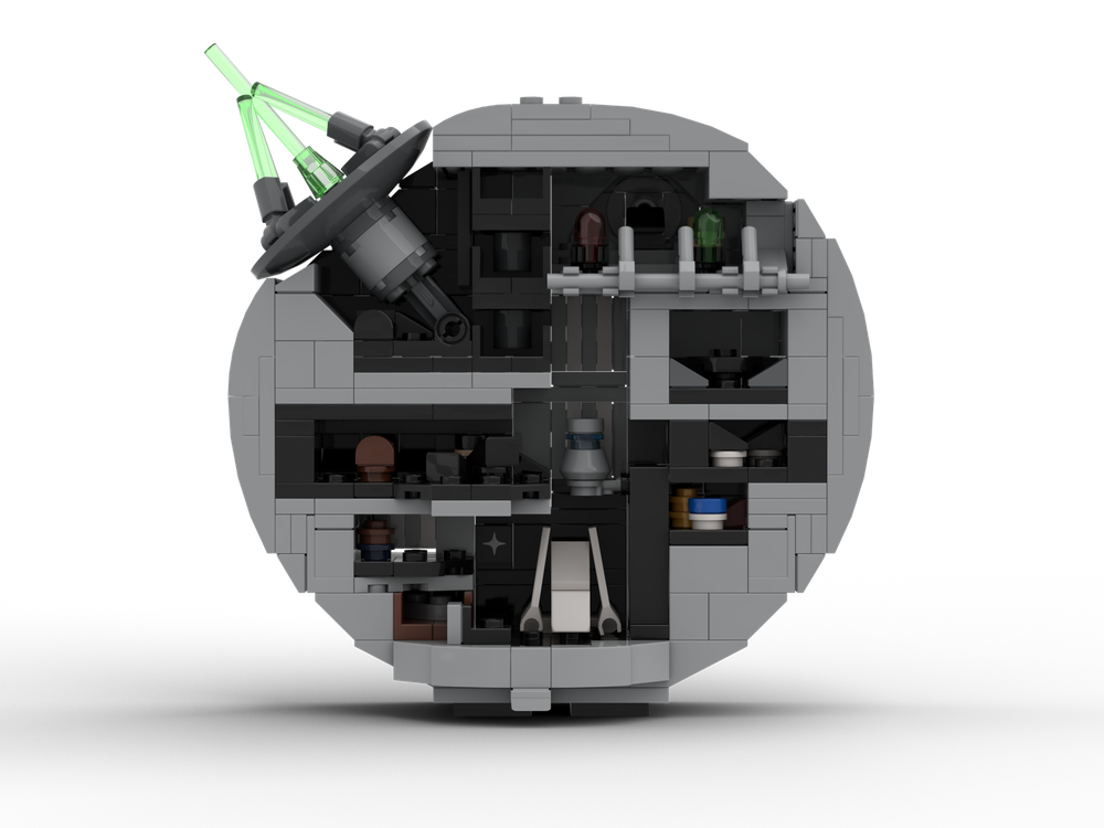 LEGO MOC-237718 Midi-Scale Death Star by mint9000 | Rebrickable - Build ...