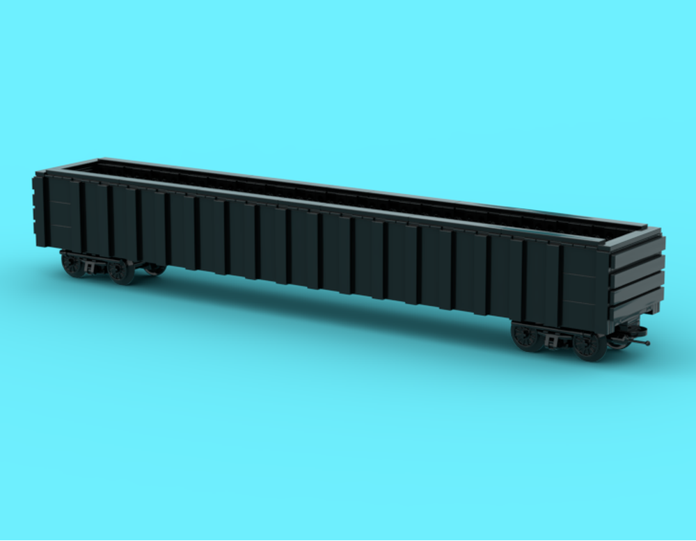 LEGO MOC-237736 68' Railgon Gondola by MrRailroadrunner | Rebrickable ...