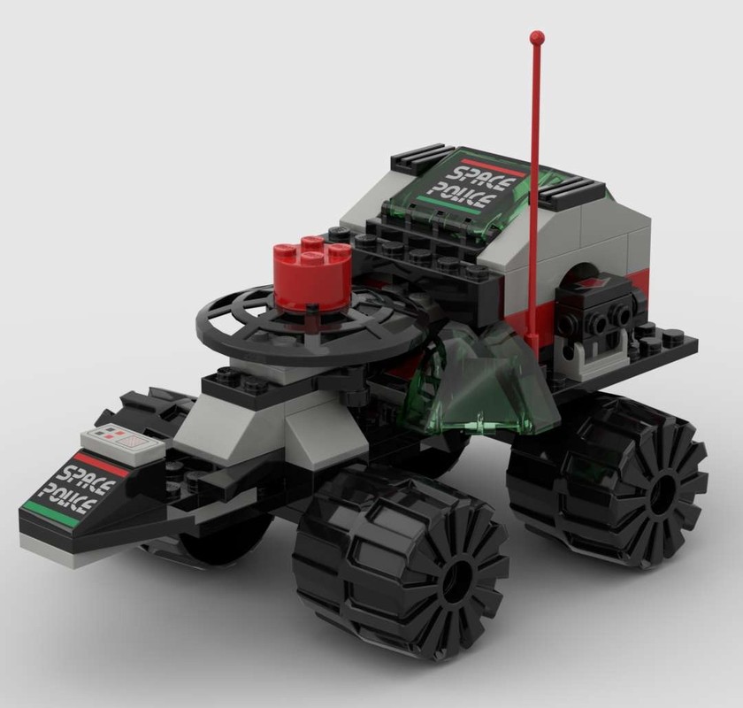 LEGO MOC 6896 Space Police by 90s_lego_space | Rebrickable - Build with ...
