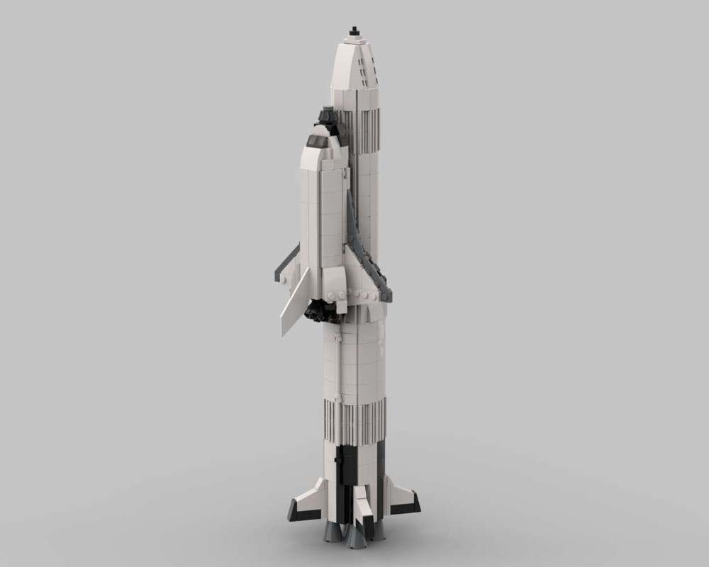 LEGO MOC Saturn-Shuttle by TheBlackShark_77 | Rebrickable - Build with LEGO
