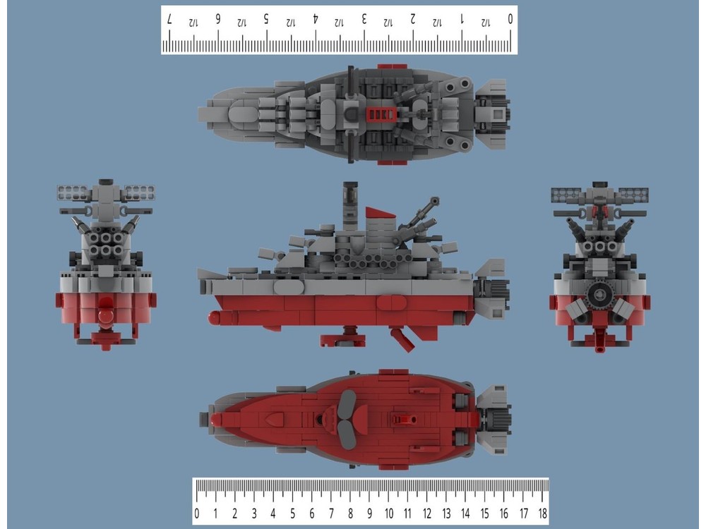 LEGO MOC-237776 Space Battleship Yamato by sabi_wabi | Rebrickable ...