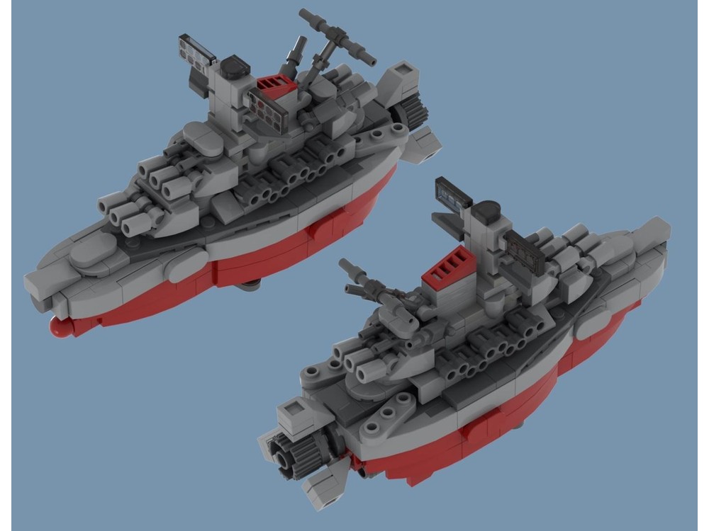 LEGO MOC-237776 Space Battleship Yamato by sabi_wabi | Rebrickable ...