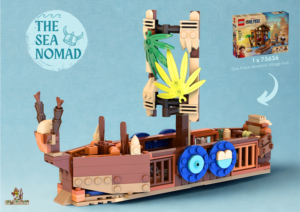 LEGO MOC The Sea Nomad by lux.bricks | Rebrickable - Build with LEGO