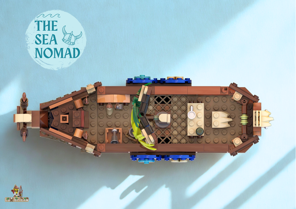 LEGO MOC The Sea Nomad by lux.bricks | Rebrickable - Build with LEGO