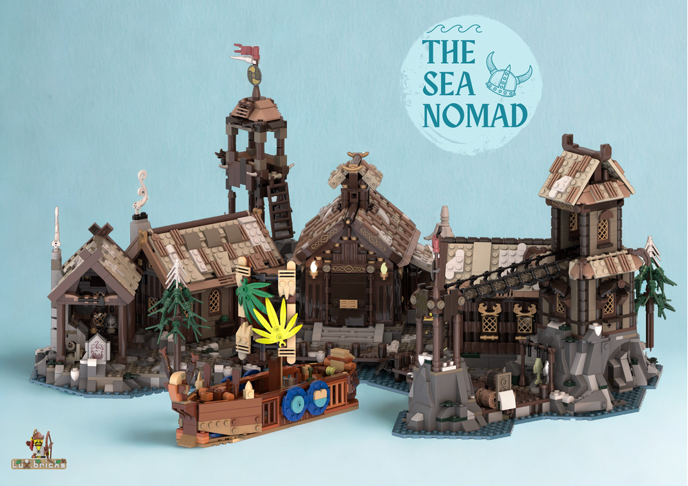 LEGO MOC The Sea Nomad by lux.bricks | Rebrickable - Build with LEGO