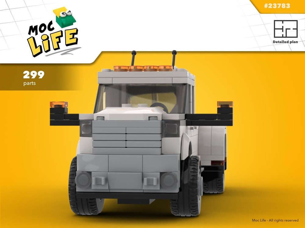 LEGO MOC Ram 2500 quad cab dually by MocLife | Rebrickable - Build with ...