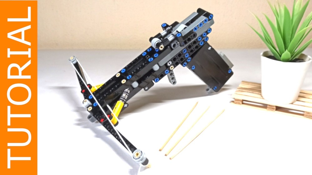 LEGO MOC Cross Bow by Yoshiny | Rebrickable - Build with LEGO