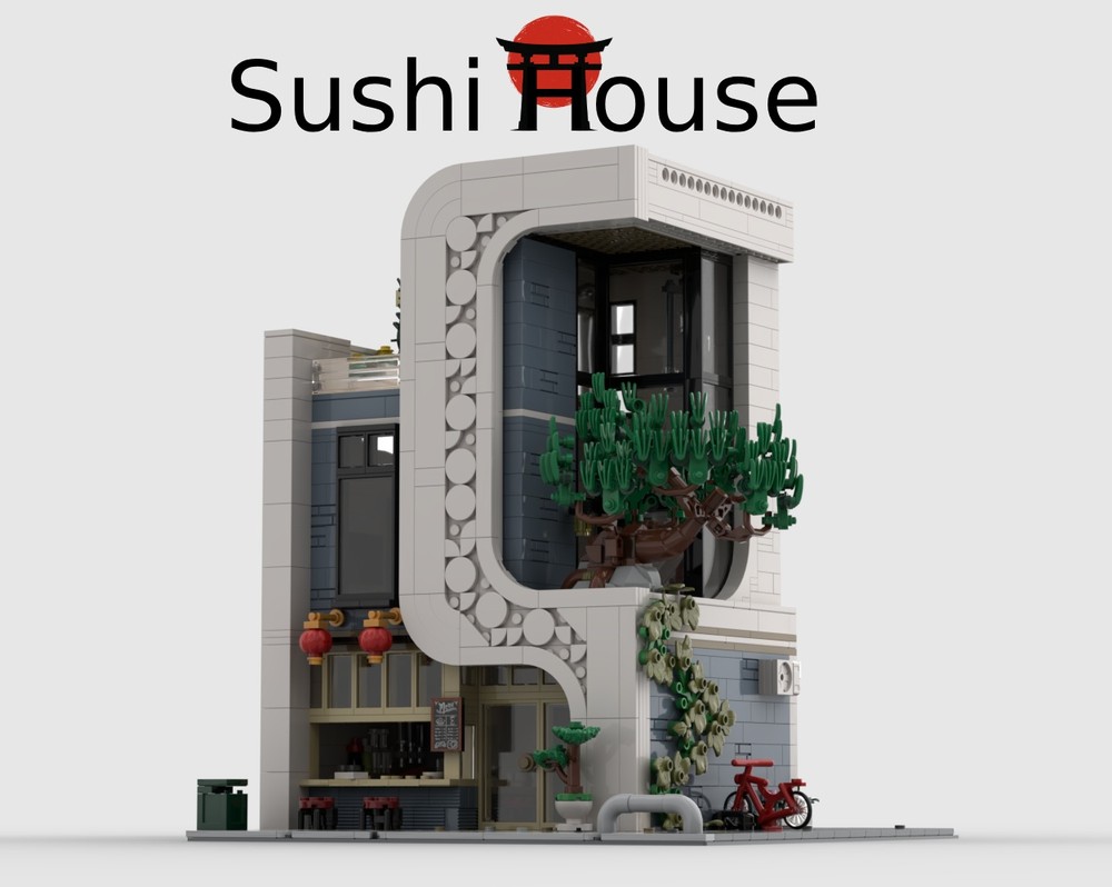 LEGO MOC-237866 Sushi House by xymato | Rebrickable - Build with LEGO