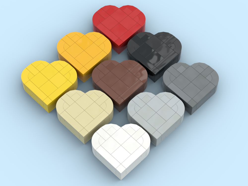 LEGO MOC-237869 Upscaled 1x1 Tiles by Ailurophelia | Rebrickable ...