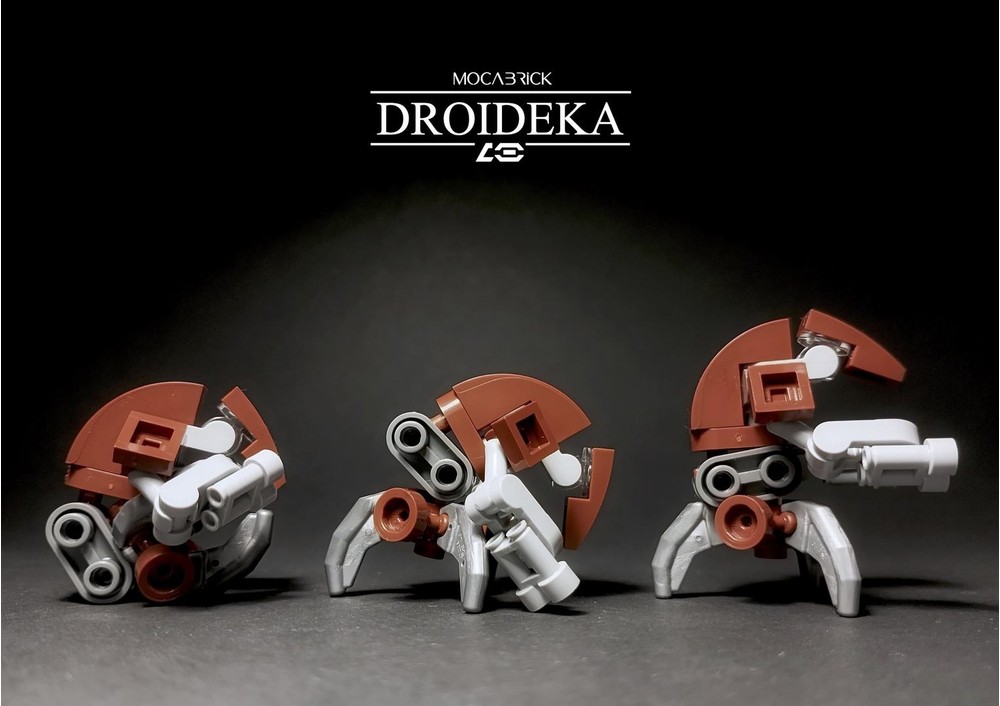 LEGO MOC Ultimate Minifig scale Droideka by MOCaBrick | Rebrickable ...