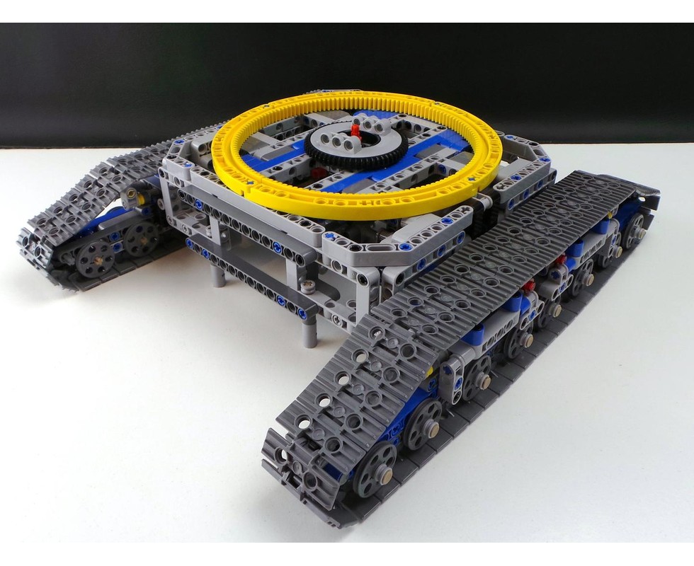 LEGO MOC MOC - Crawler Crane Track Base by HRU Bricks | Rebrickable ...