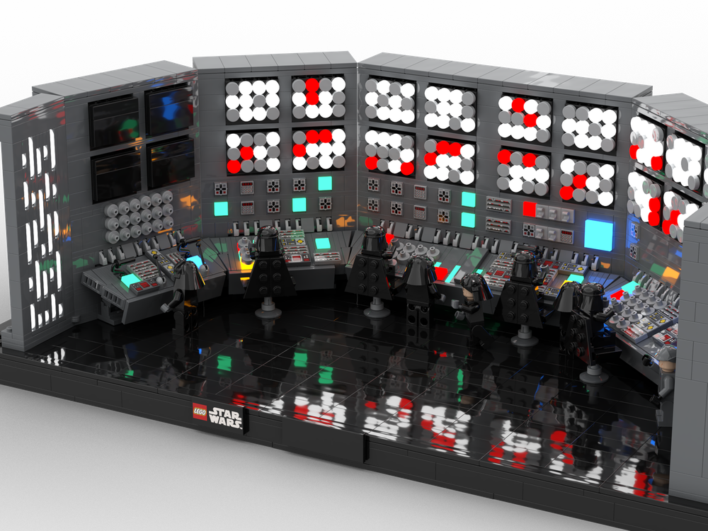 LEGO MOC-237883 SW Diorama Imperial Super Laser Fire control room on ...