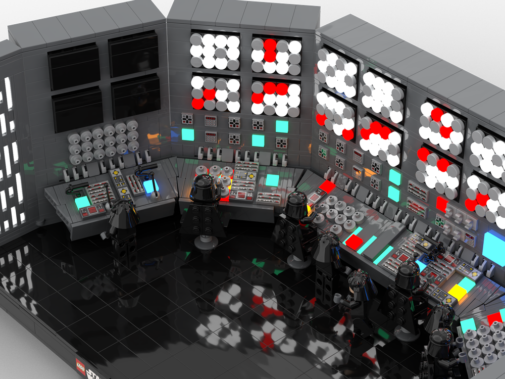 LEGO MOC-237883 SW Diorama Imperial Super Laser Fire control room on ...