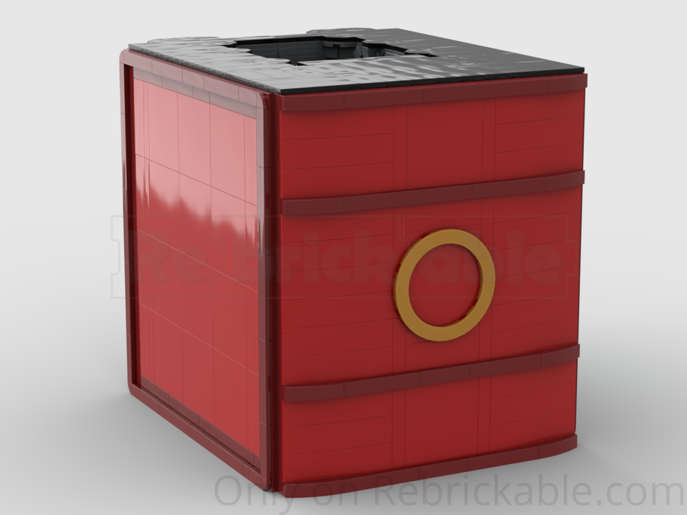 LEGO MOC Crack of Doom: Destruction of the Ring - Red Book of Westmarch ...