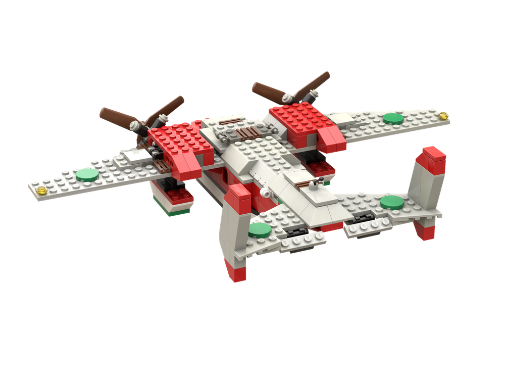 LEGO MOC Island Hopper Upgraded by ptolamy | Rebrickable - Build with LEGO