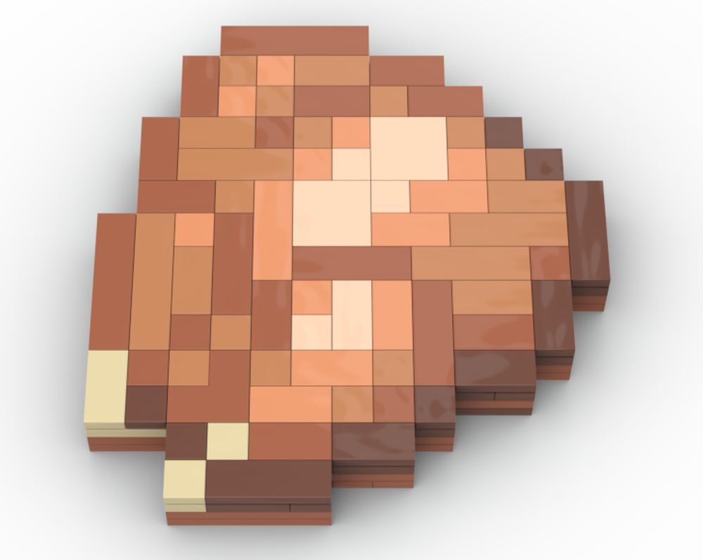 LEGO MOC Cooked Chicken by aure bricks | Rebrickable - Build with LEGO
