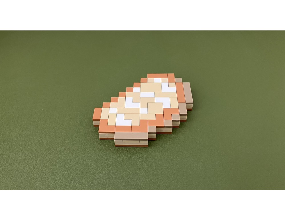 LEGO MOC Cooked Porkchop by aure bricks | Rebrickable - Build with LEGO