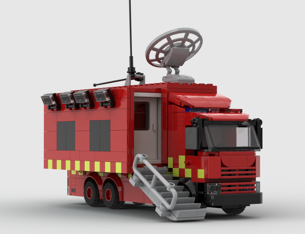 LEGO MOC-237911 Fire Mobile Command Vehicle by reggieranger ...