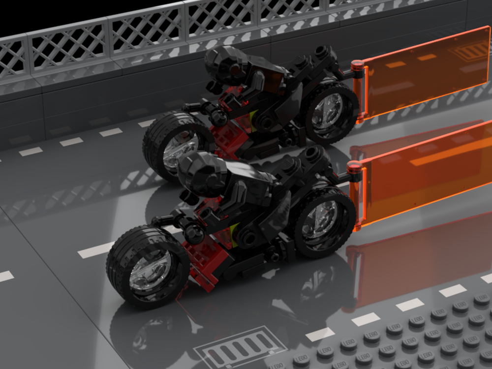 LEGO MOC TRON ARES Light Cycle by ryangc_productions | Rebrickable ...