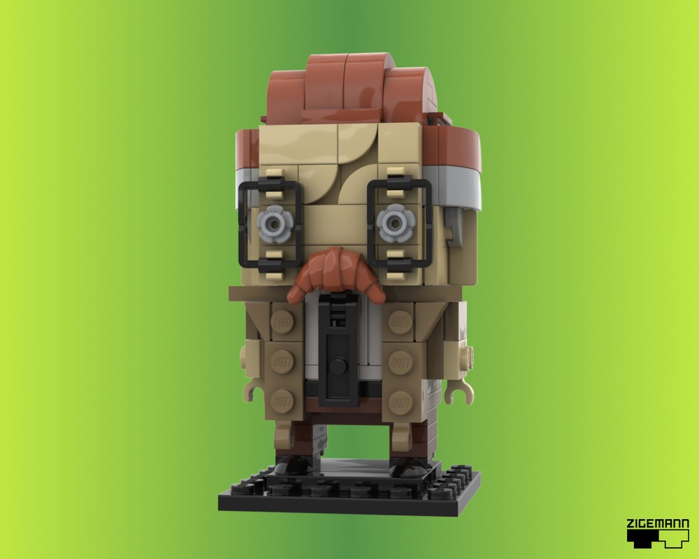 LEGO MOC COMMISSIONER GORDON by ttZIGEMANN | Rebrickable - Build with LEGO