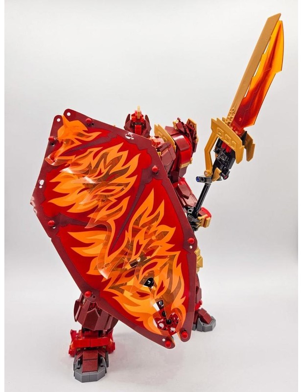 LEGO MOC-237966 Fire Knight Mech (Ninjago 71812 + 71822 Alt Build) by ...