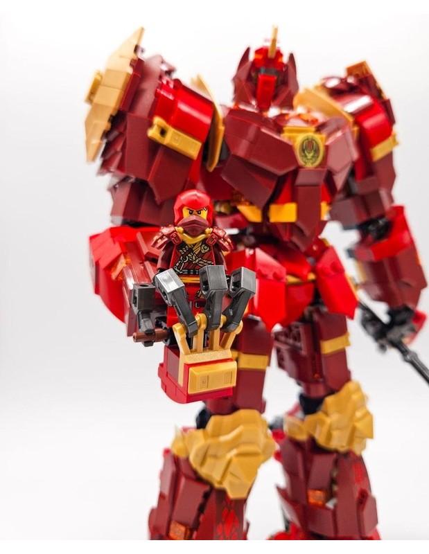 LEGO MOC-237966 Fire Knight Mech (Ninjago 71812 + 71822 Alt Build) by ...