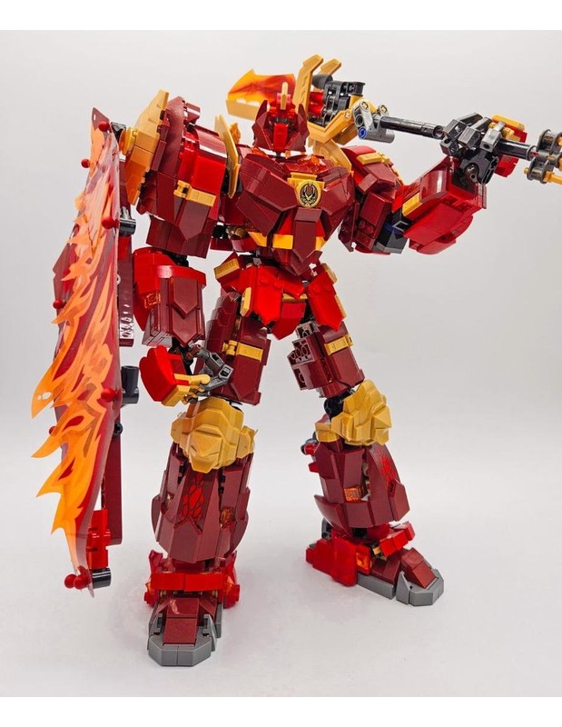 LEGO MOC-237966 Fire Knight Mech (Ninjago 71812 + 71822 Alt Build) by ...