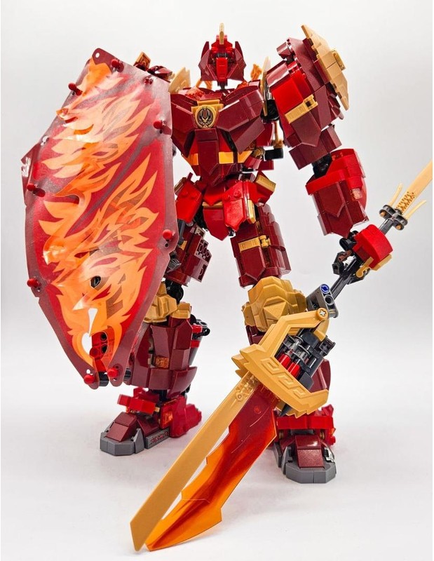 LEGO MOC-237966 Fire Knight Mech (Ninjago 71812 + 71822 Alt Build) by ...
