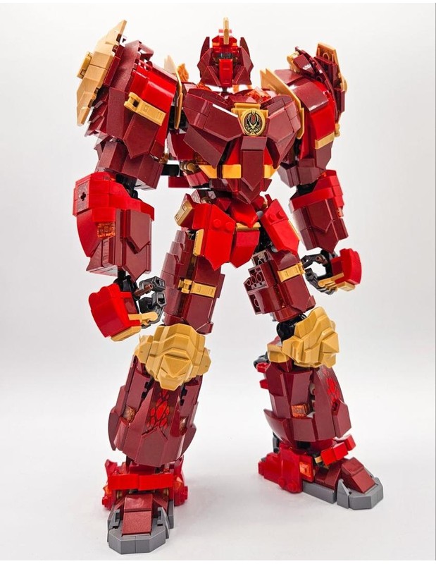 LEGO MOC-237966 Fire Knight Mech (Ninjago 71812 + 71822 Alt Build) by ...
