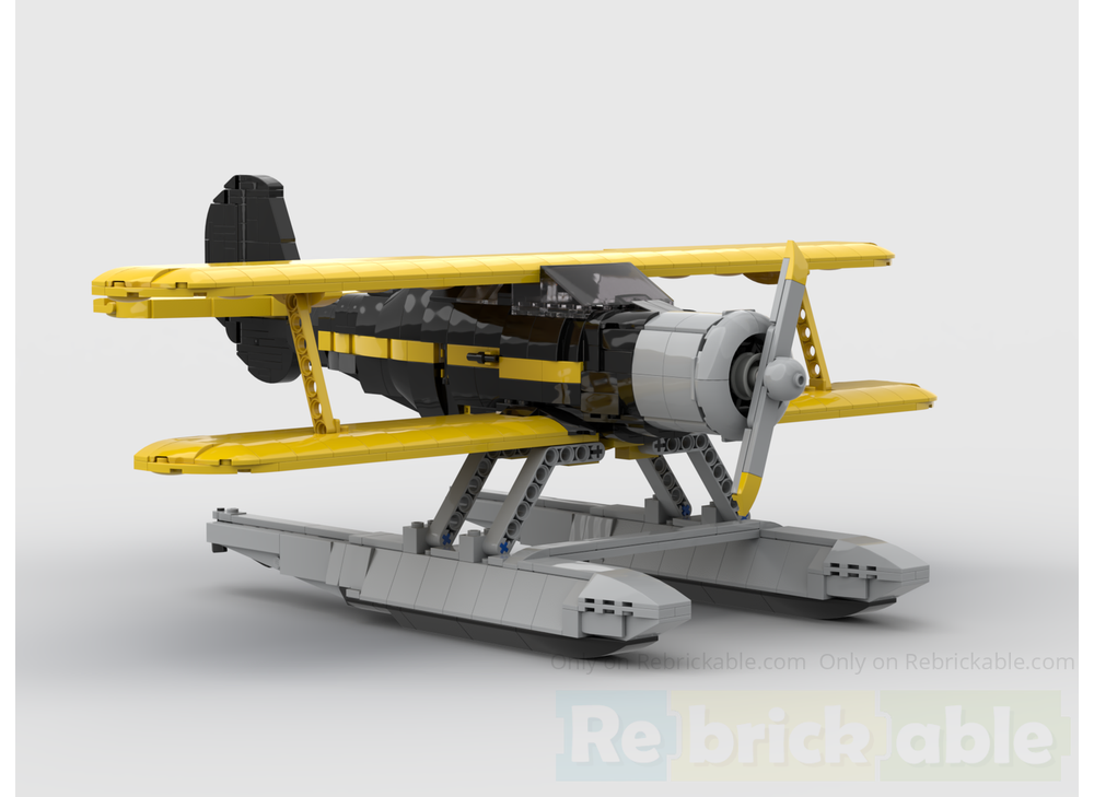 LEGO MOC-237973 Beechcraft SD17S Staggerwing Floatplane by Frinke ...
