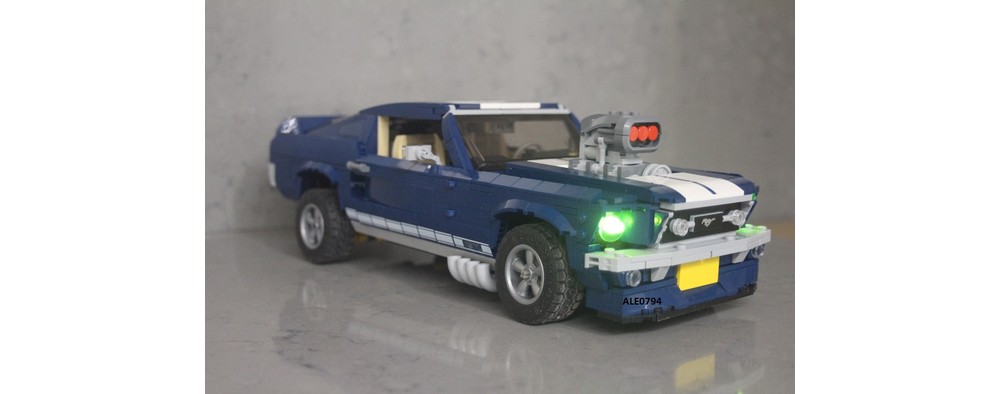 LEGO MOC 10265 Motorized Mustang Chassis by ale0794 | Rebrickable ...