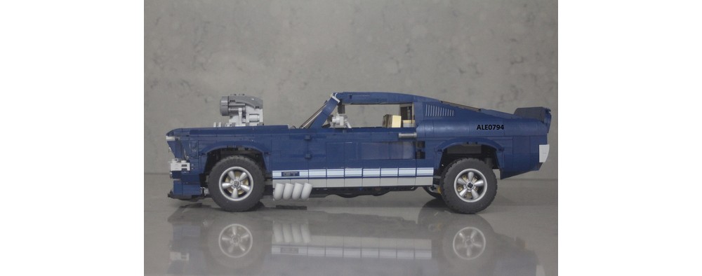 LEGO MOC 10265 Motorized Mustang Chassis by ale0794 | Rebrickable ...