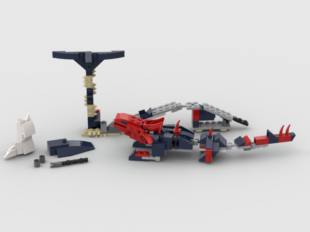 LEGO MOC 31088 Rain World Lizard and Slugcat Alternate Build by Stateus ...