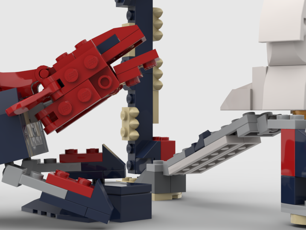 LEGO MOC 31088 Rain World Lizard and Slugcat Alternate Build by Stateus ...