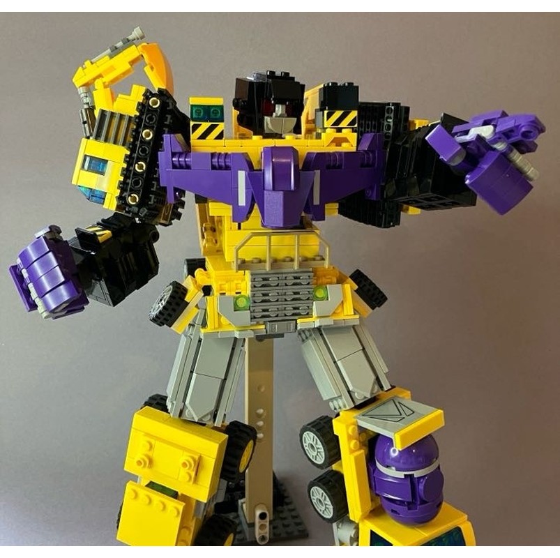 LEGO MOC TF-006 Transformers DEVASTATOR (Yellow) by TheLegoGuy31 ...