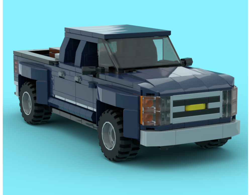 LEGO MOC-237999 Chevrolet Silverado Dual Pack by BigTrainBricks ...