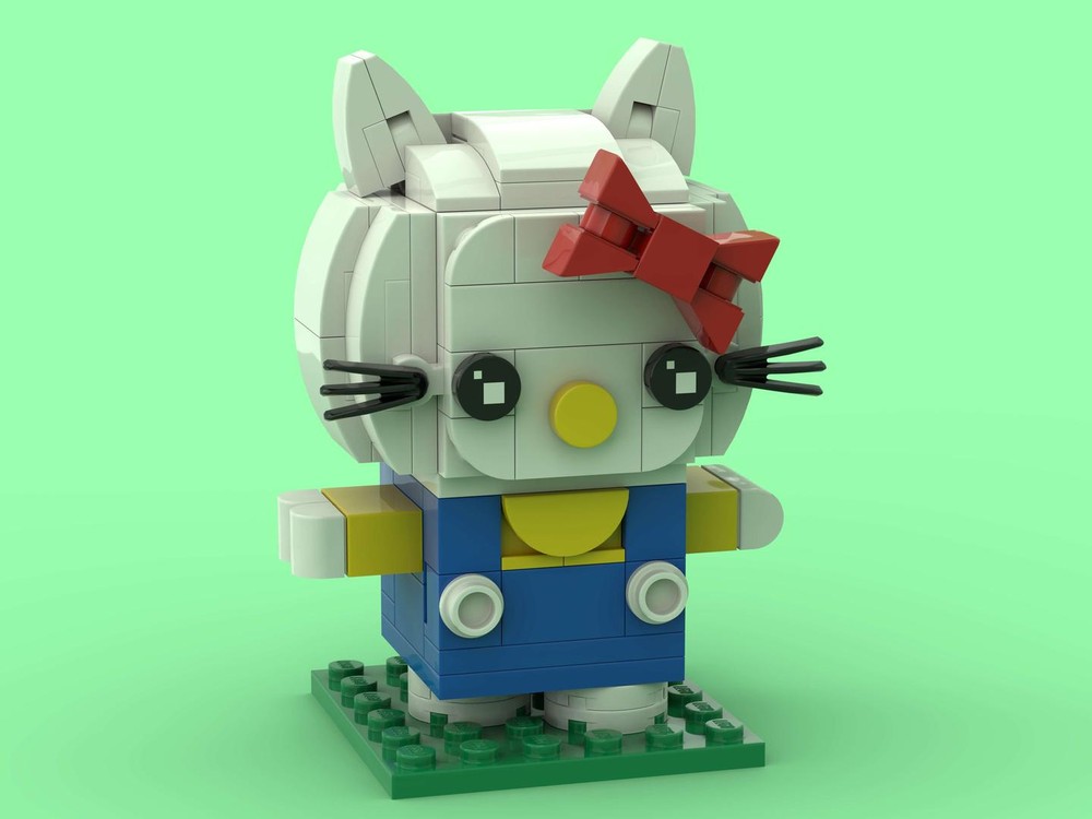 LEGO MOC Hello Kitty (Let's Hug Edition) by Puremadness | Rebrickable ...