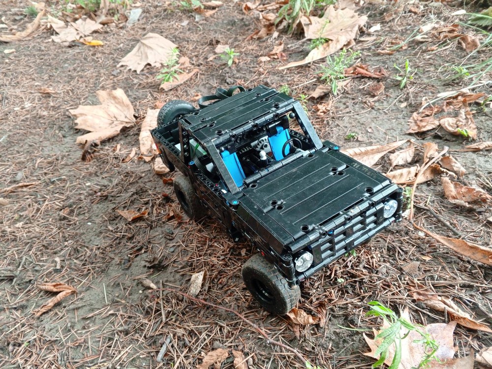 LEGO MOC Mini pickup with 4 speed gearbox by NVlegotechnic ...