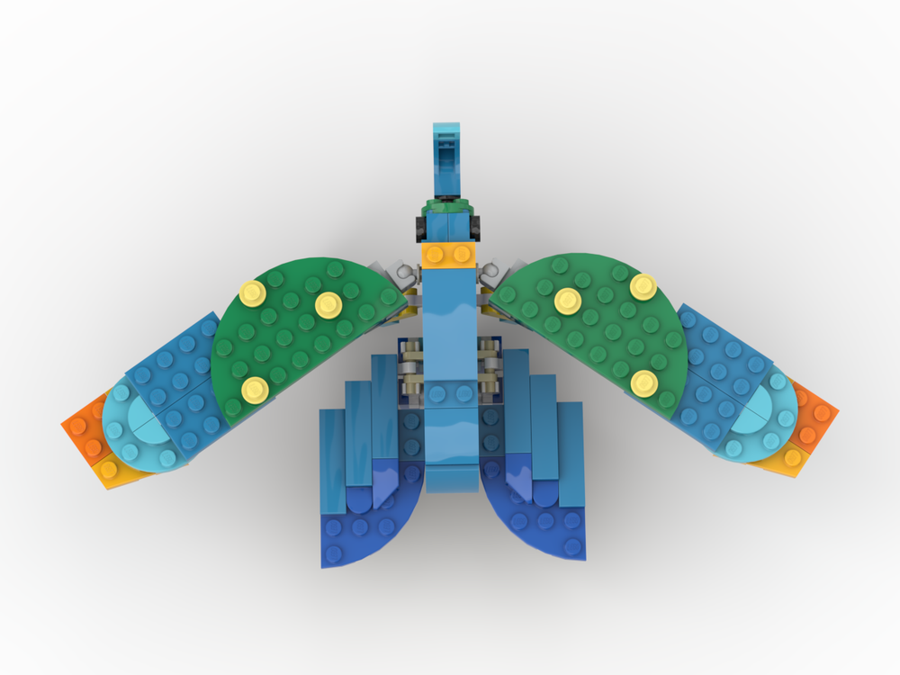 LEGO MOC-238030 31136 lanternfly by maratus | Rebrickable - Build with LEGO