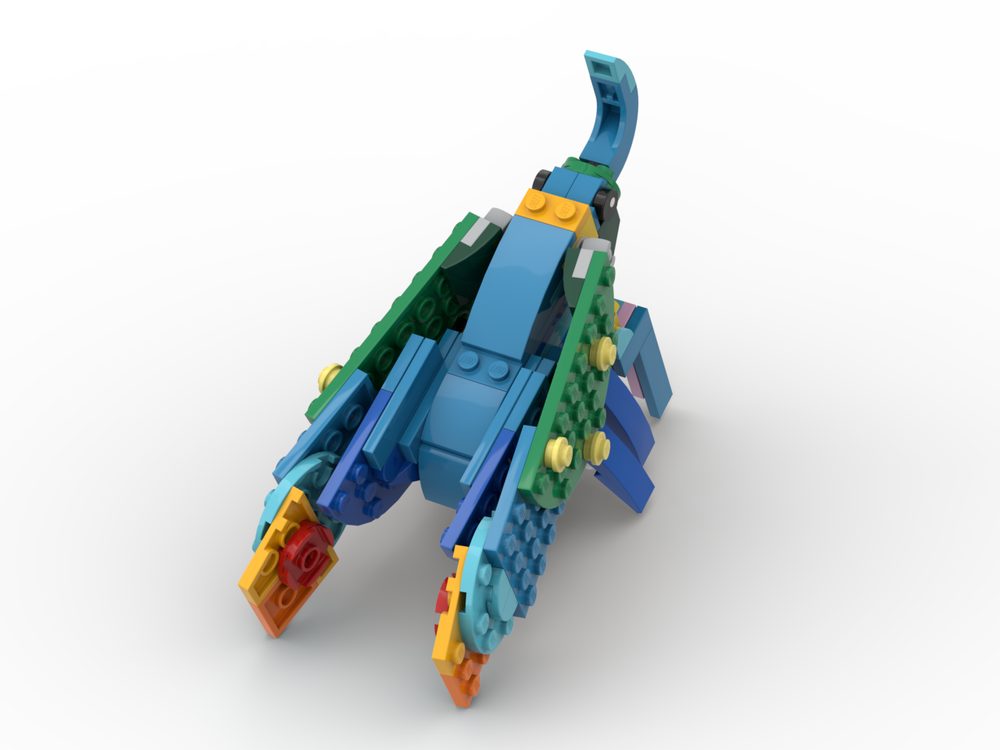 LEGO MOC-238030 31136 lanternfly by maratus | Rebrickable - Build with LEGO