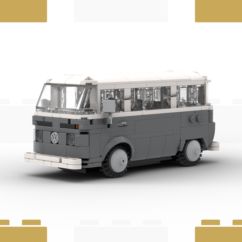 LEGO MOC Volkswagen T2 Dark Bluish Grey by Brick-My-Ride | Rebrickable ...