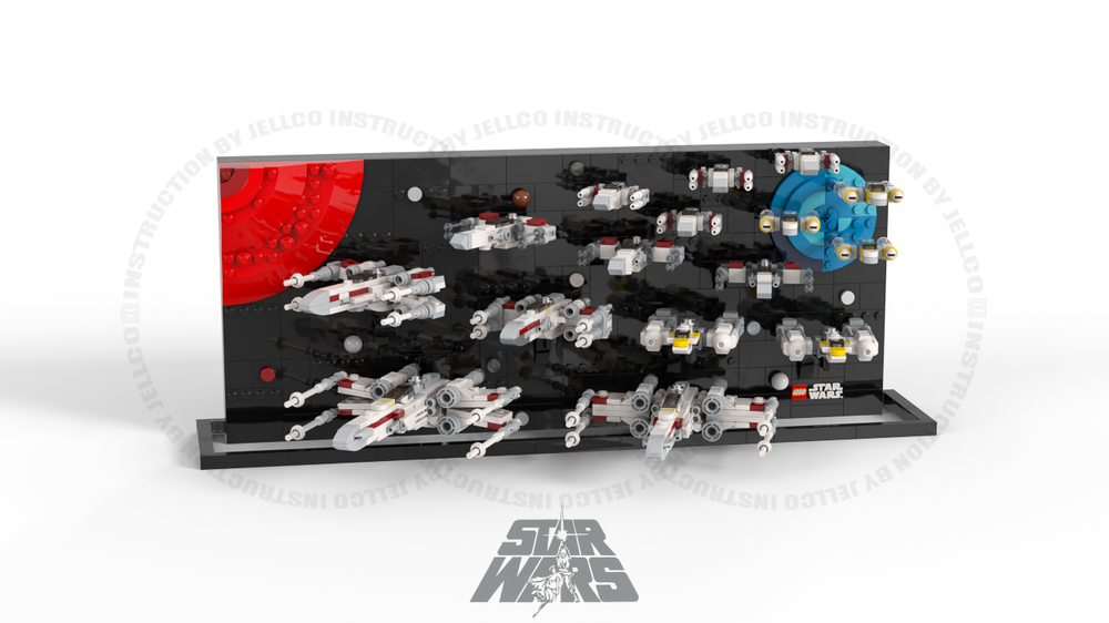 LEGO MOC Iconic Scene Series PART II : "Red 5 Standing By." by jellco ...