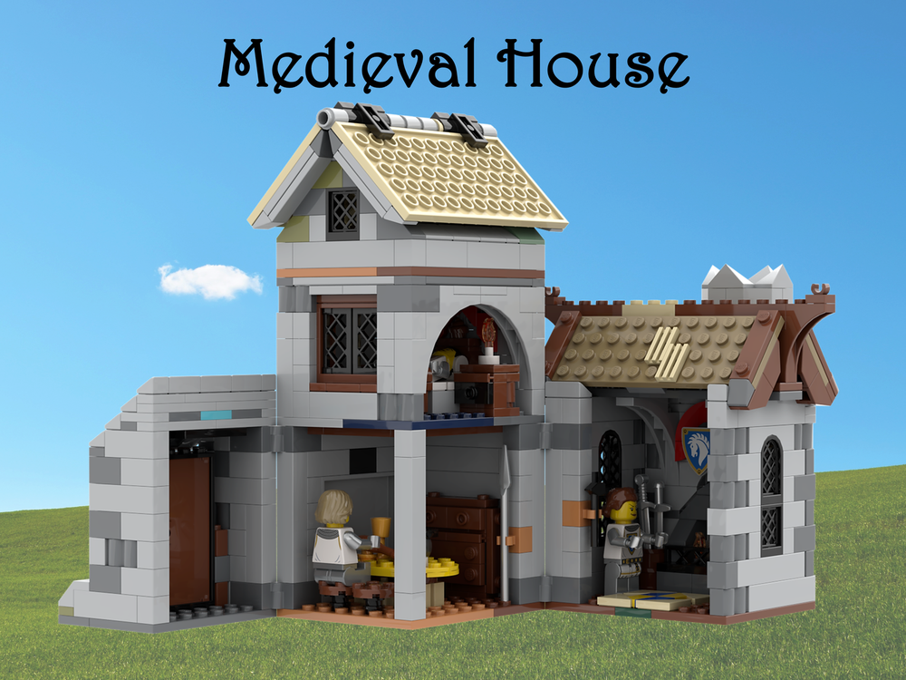 LEGO MOC-238070 31168 - Medieval House by Tavernello | Rebrickable ...
